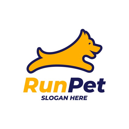 Dog Agility Logo Poster Design Logo Ideas Training Dogs Vector