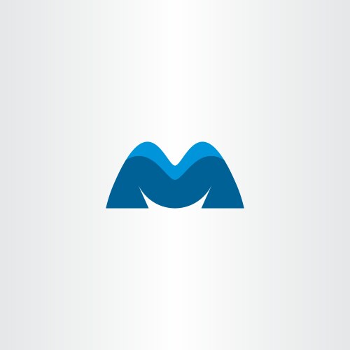 Blue Letter M Vector Images (over 6,100)