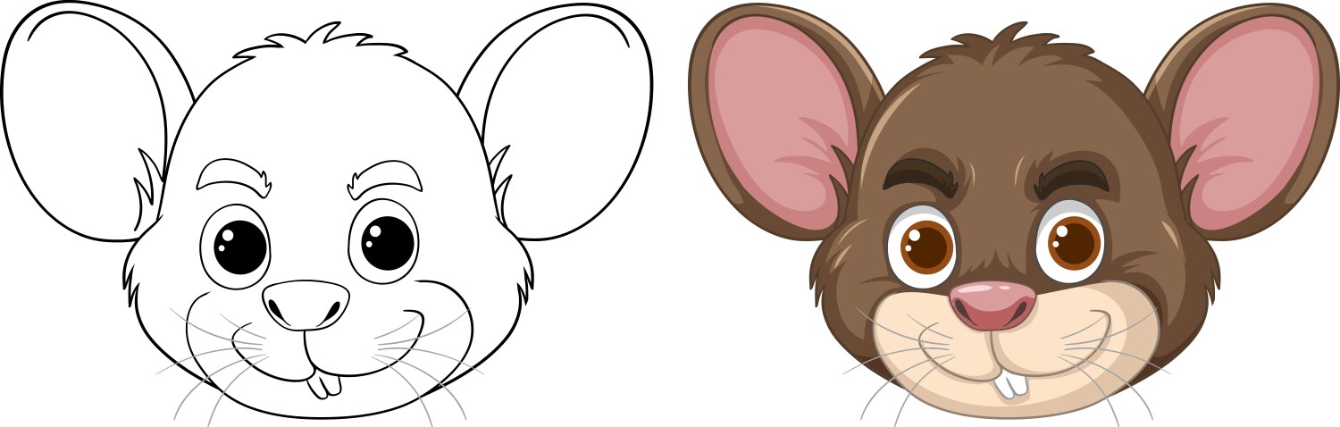 Animal Mouse Outline Vector Images (over 6,100)