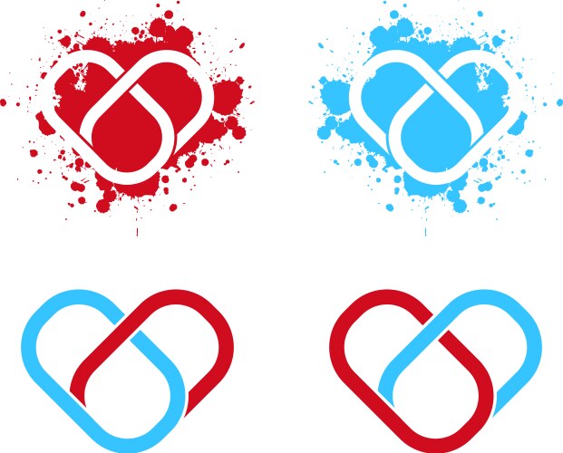 Connected Hearts Vector Images (over 40,000)