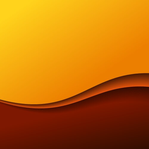 Abstract background with wave yellow and blue Vector Image