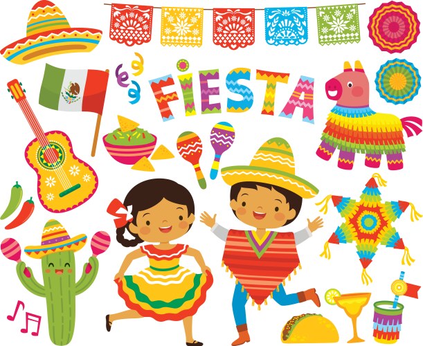 Fiesta Clip Art Background