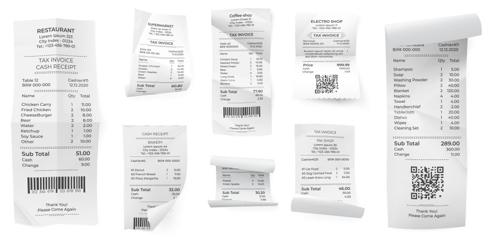 Atm Receipt Vector Images (over 5,100)