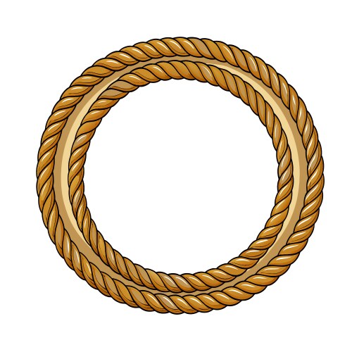 Gold Rope Frame Vector Images (over 680)