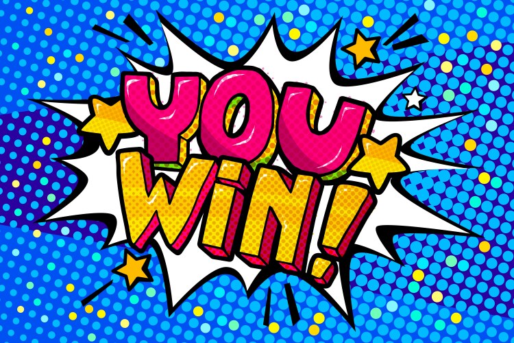 Winner cartoon Vector Images & Graphics for Commercial Use | VectorStock