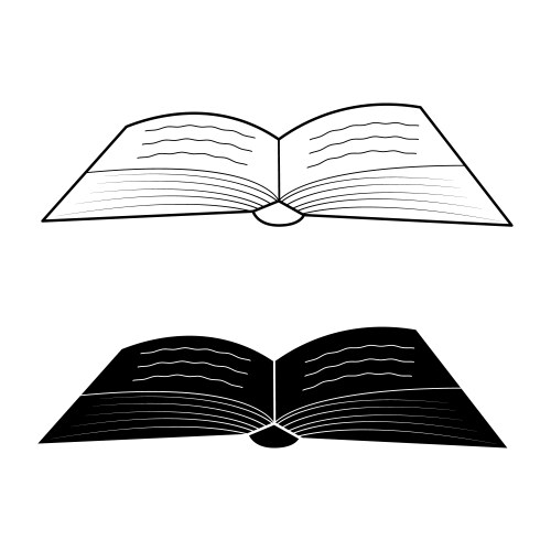 Open Book Outline Vector Images (over 19,000)