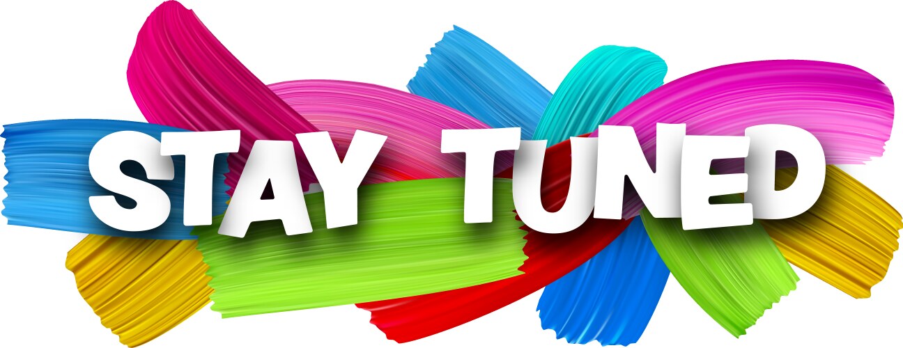 Welcome back paper word sign with colorful Vector Image