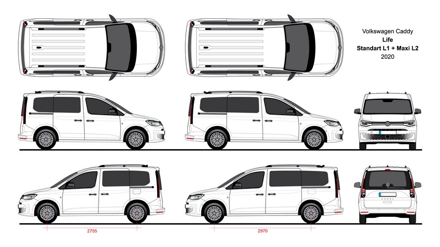 Caddy Van Vector Images (78)