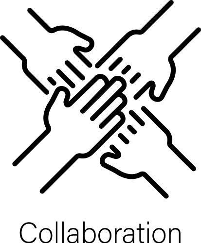 Collaboration Hands Vector Images (over 12,000)