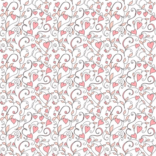 Seamless wedding patterns Royalty Free Vector Image