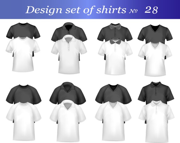 Many clothes hanging on a line white background Vector Image