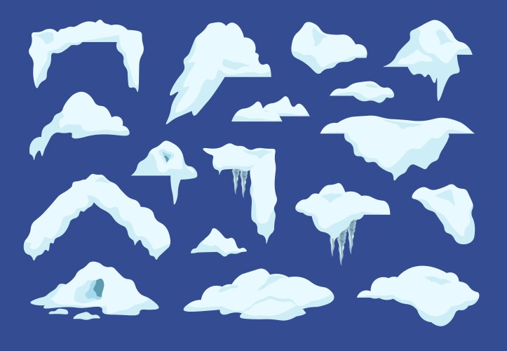 Snow Dripping Vector Images (over 850)