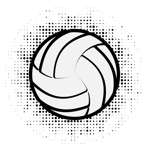 Outline Volleyball Vector Images (over 4,500)