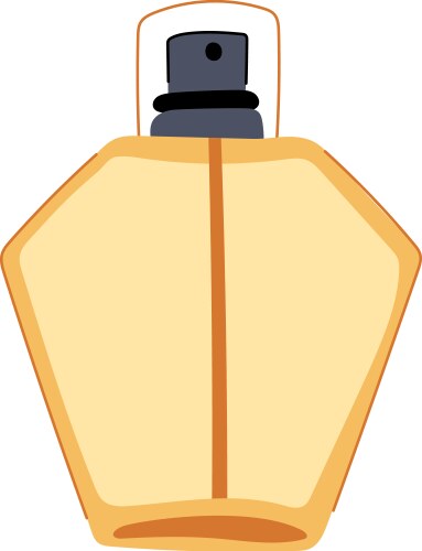 Spray perfume for men cartoon Royalty Free Vector Image