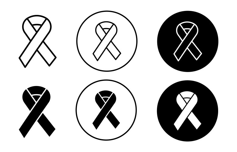 Cancer Ribbon Outline Vector Images (over 2,000)