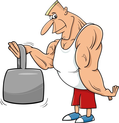 Cartoon Strongman Vector Images (over 970)