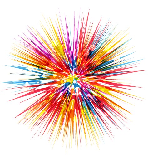 Colorful Burst Vector Images (over 48,000)