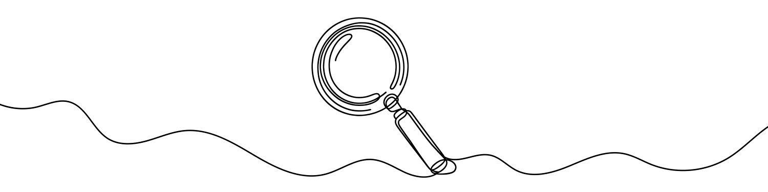 Magnifying Glass Line Drawing Vector Images (over 2,900)