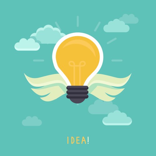 Idea design Royalty Free Vector Image - VectorStock