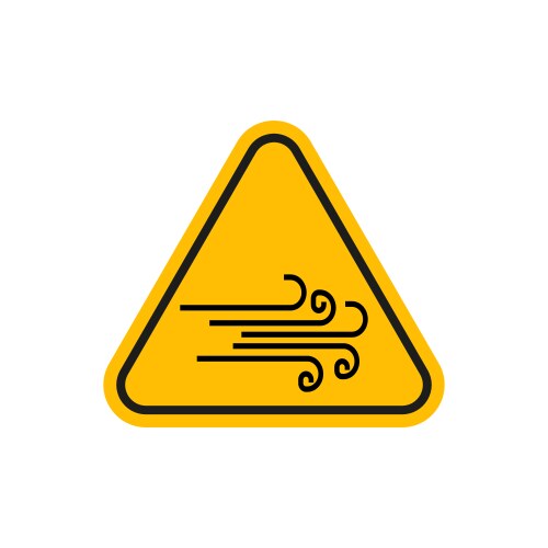 Warning attention sign icon set general alert for Vector Image