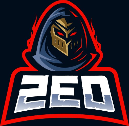 Dragon mascot character design for esport logo Vector Image