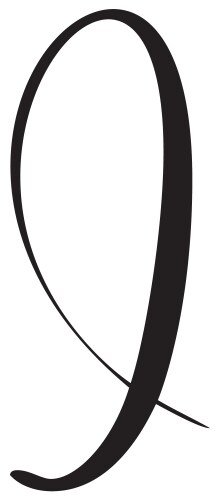 Cursive Font Letter I Vector Images (over 230)