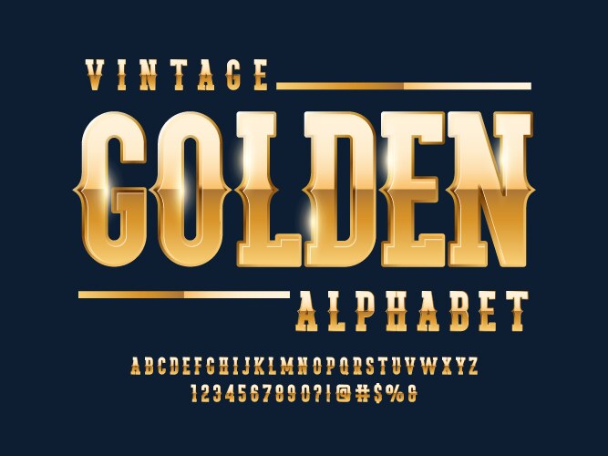 Golden Word Art Symbol Vector Images (over 1,900)