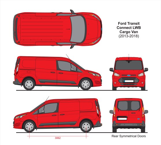 Ford transit Vector Images & Graphics for Commercial Use | VectorStock