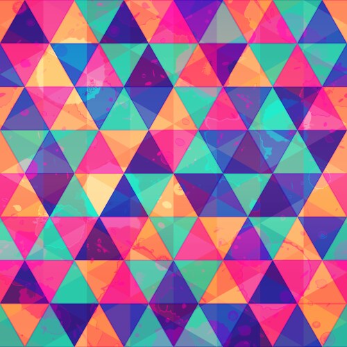 Triangles pattern Royalty Free Vector Image - VectorStock