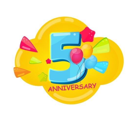 Anniversary 10 years Royalty Free Vector Image
