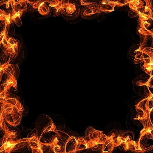 Fire Border Vector Images (over 7,200)