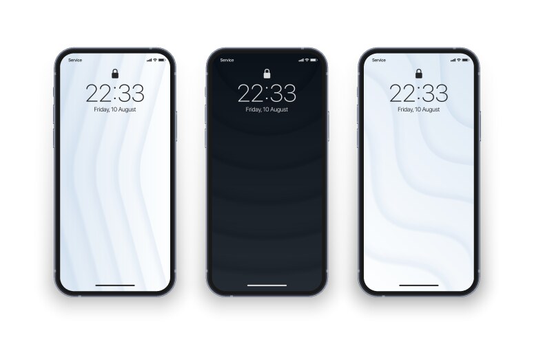 Black and white 3d layered smooth structure Vector Image