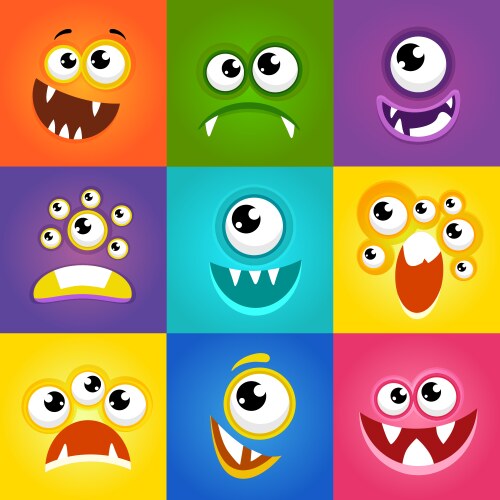 Cartoon Faces Funny Vector Images (over 410,000)