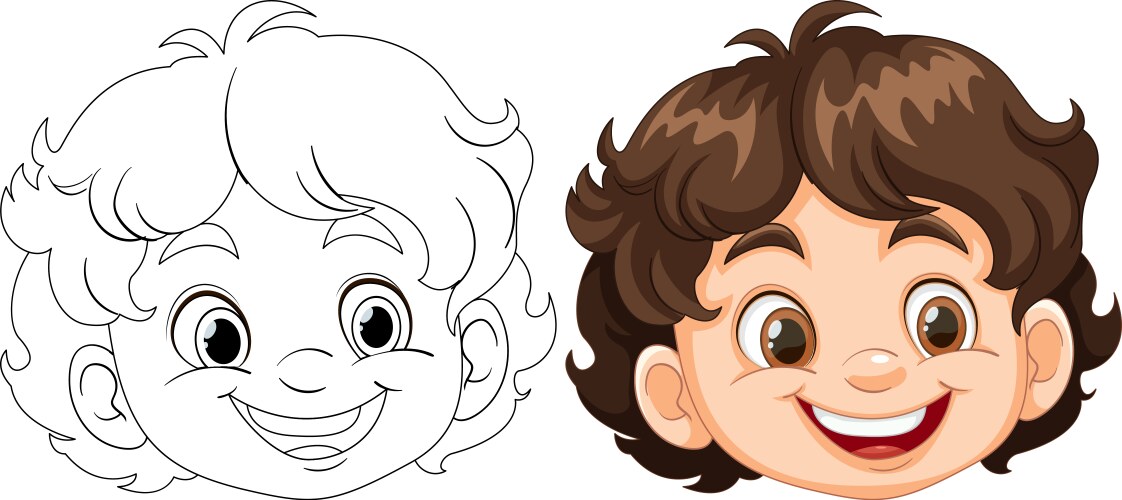 Happy Child Face Vector Images (over 84,000)