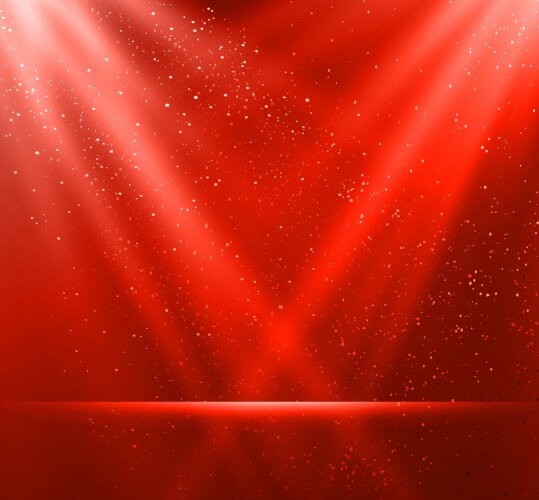 Abstract Red Magic Light Background Royalty Free Vector