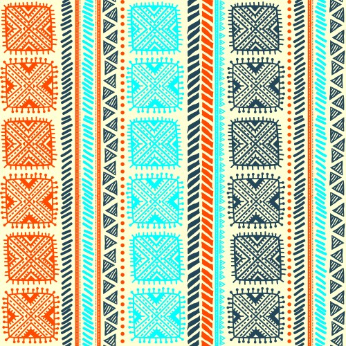 Abstract tribal pattern Royalty Free Vector Image