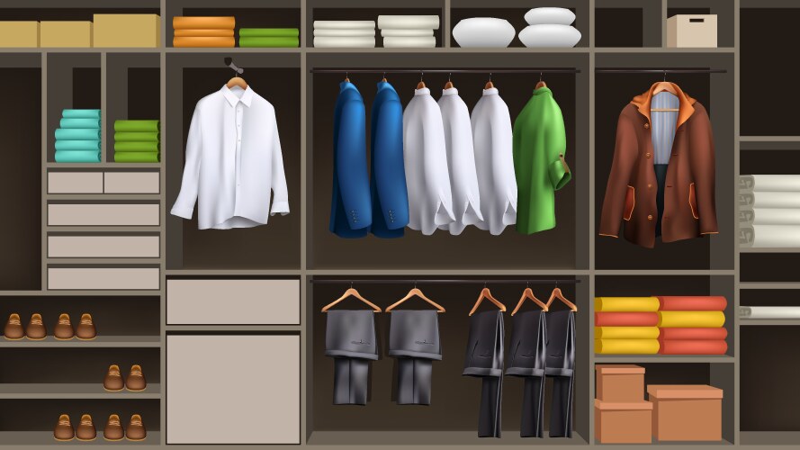 Wardrobe Royalty Free Vector Image - VectorStock