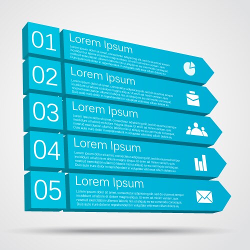 Modern template for your business project Vector Image