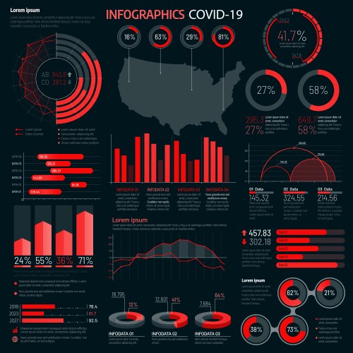 Coronavirus Infographics and Stats Vector Images (over 16,000)