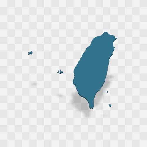 Taiwan 3d Map Vector Images (over 110)