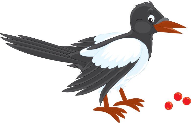 Cartoon Magpie Vector Images (over 730)