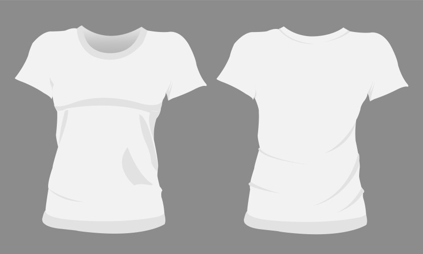 White t shirt Vector Images & Graphics for Commercial Use | VectorStock