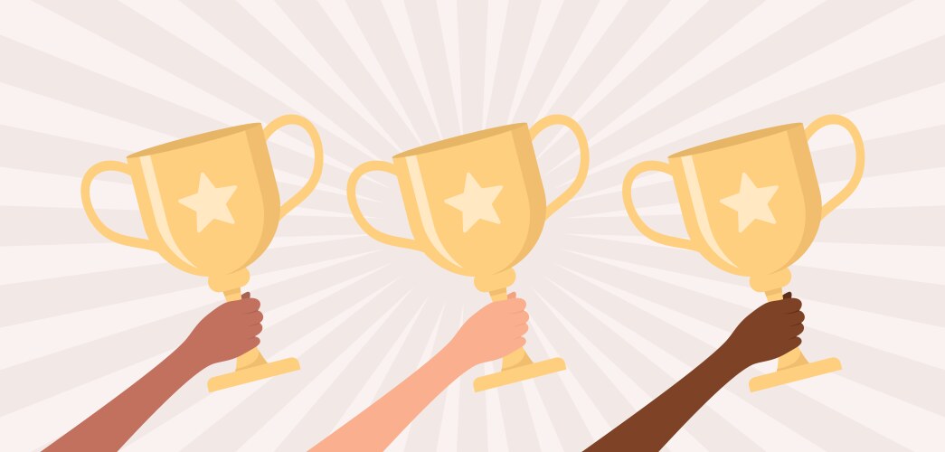 Hand Trophy Vector Images (over 14,000)