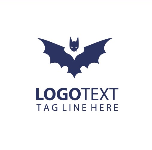 Bat logo Royalty Free Vector Image - VectorStock