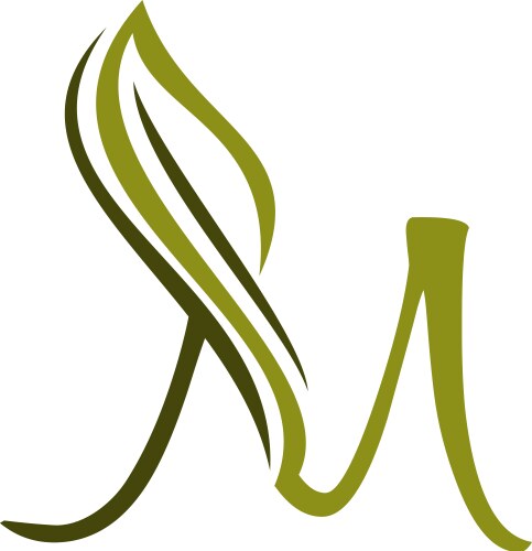 Leaf Logo M Vector Images (over 3,200)