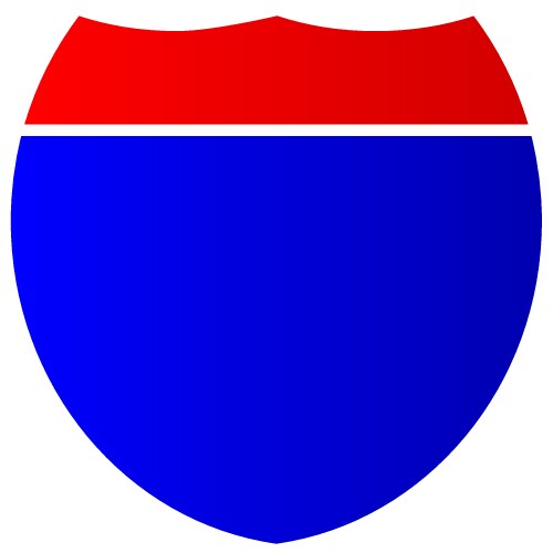 Blank shield icon Royalty Free Vector Image - VectorStock