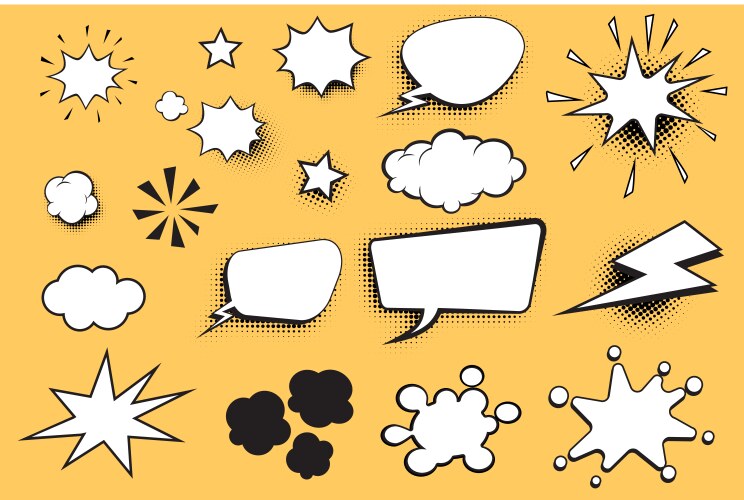 Comic Bubble Vector Images (over 100,000)