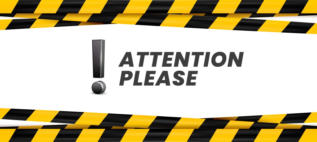 Attention Please Vector Images (over 1,700)