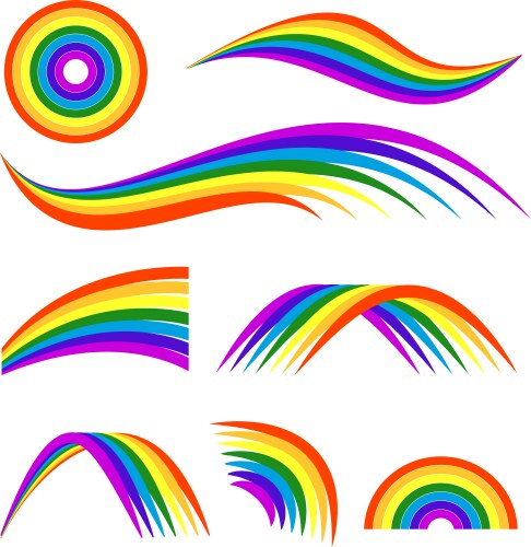 Rainbow Vector Images (over 420,000)