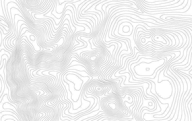 Topographic map contour background topo Royalty Free Vector